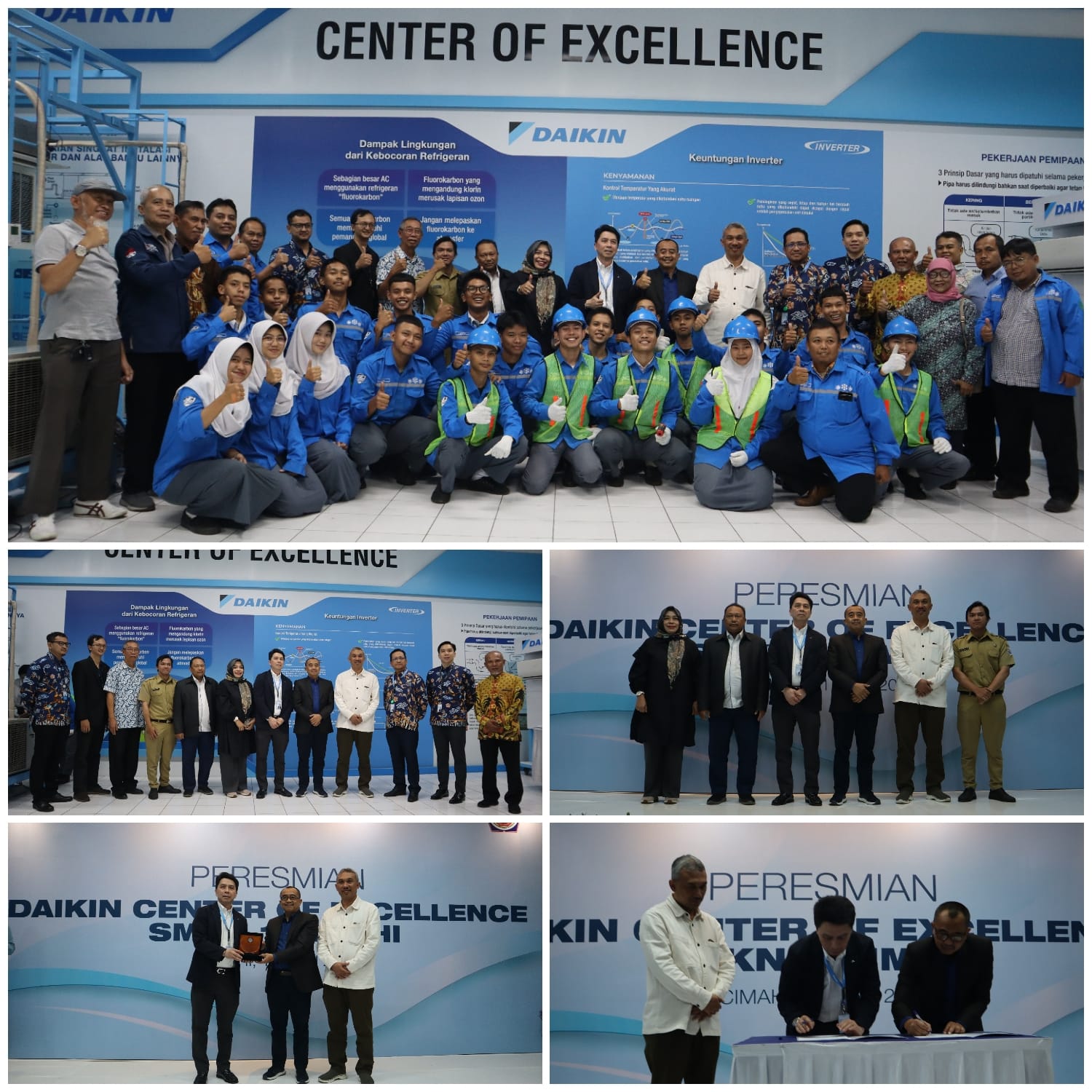 Peresmian Daikin Center of Excellence di SMK Negeri 1 Cimahi - SMK ...