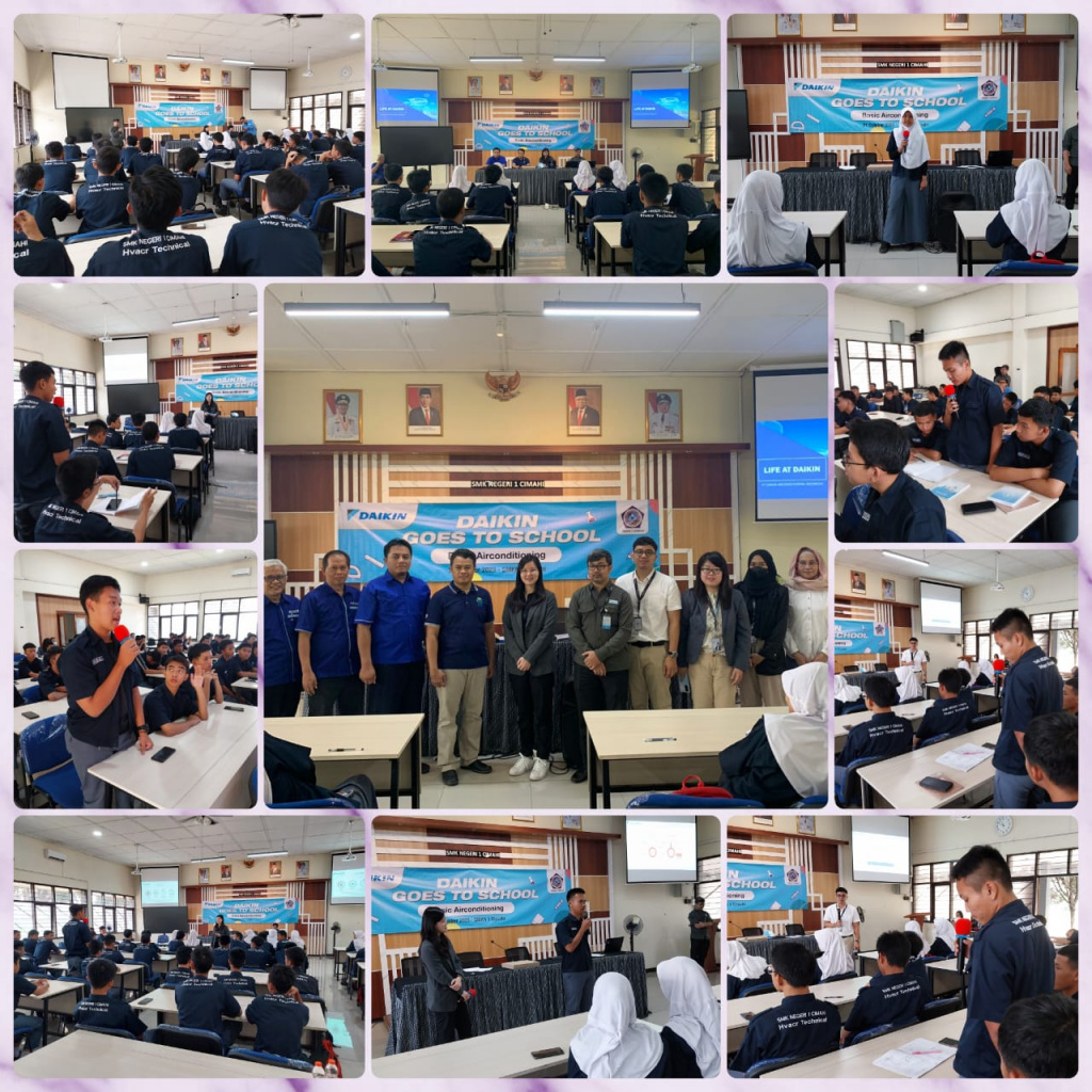 DAIKIN Goes To School di SMK Negeri 1 Cimahi - SMK Negeri 1 Cimahi
