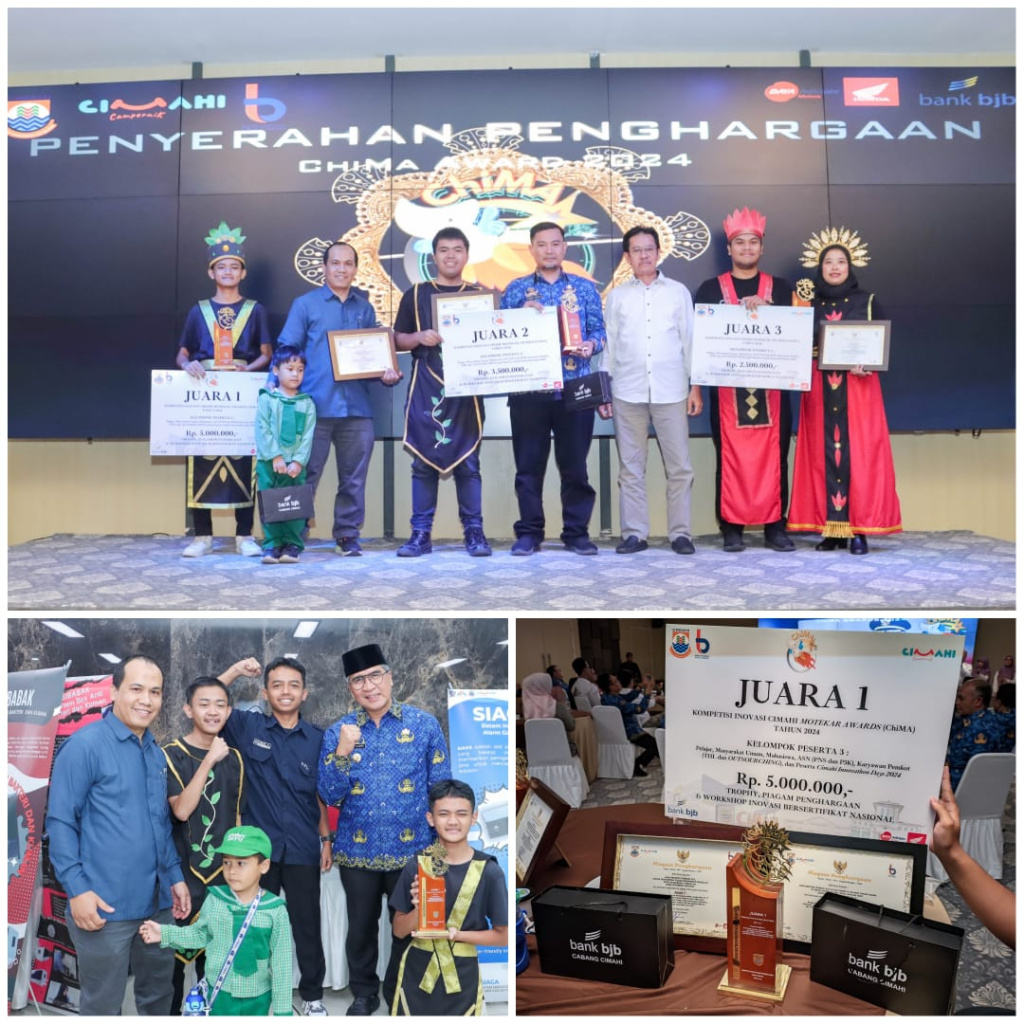 SMK Negeri 1 Cimahi Raih Juara 1 di Ajang Cimahi Motekar Award (CHIMA) 2024 - SMK Negeri 1 Cimahi